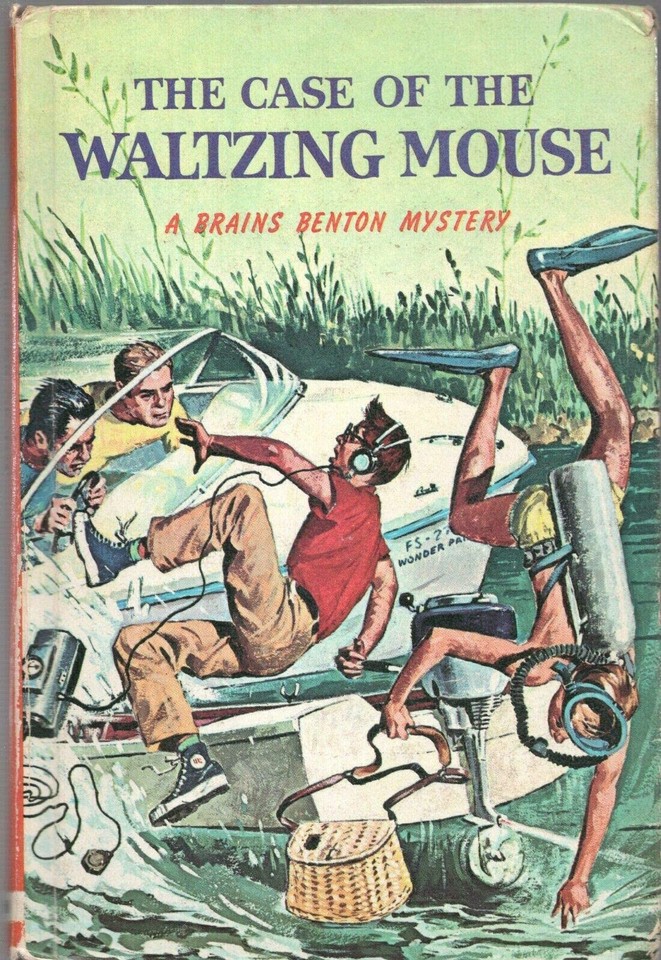 BRAINS BENTON CASE OF THE WALTZING MOUSE by GEORGE WYATT Whitman 1961 ...
