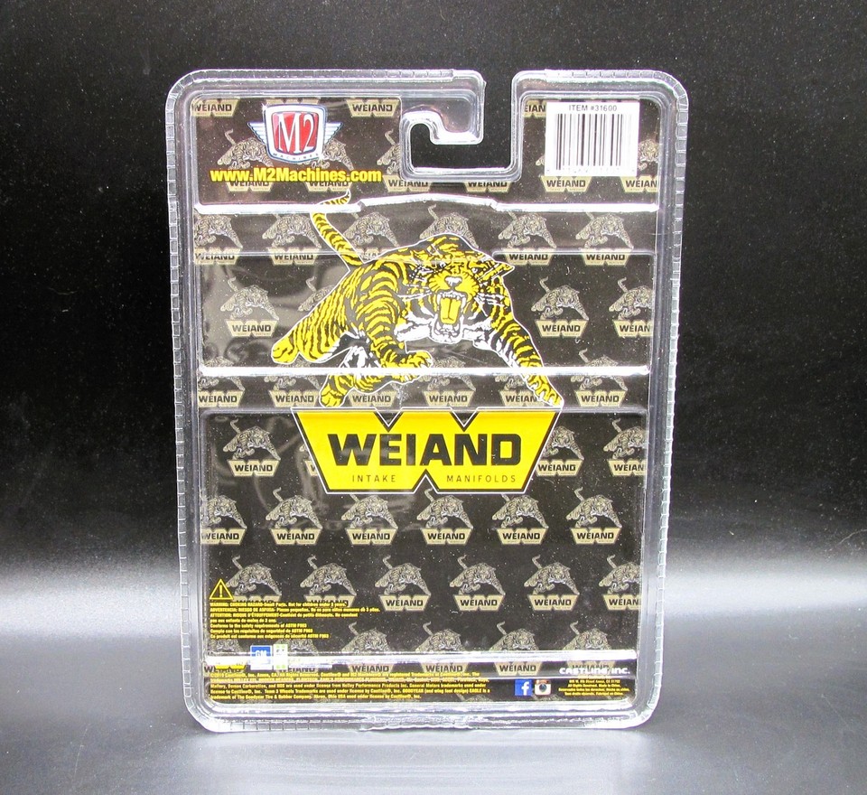 M2 MACHINES 1957 Chevrolet Bel Air Gasser, WEIAND INTAKE MANIFOLDS ...