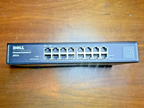 Dell PowerConnect 2816 (0D559K) 16 Port Ethernet Gigabit Switch w/Power ...