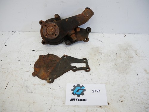Jeep Willys Super Hurricane L226 Engine Water Pump + Plate Truck FC? 6 ...
