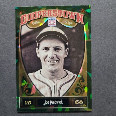 JOE MEDWICK Gold Crystal Shard Card #35 Cooperstown 2013 Panini 19 of ...