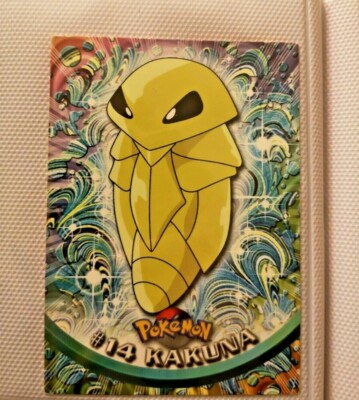 #14 KAKUNA - Card POKEMON TV Animation Edition Topps Nintendo ITA | eBay