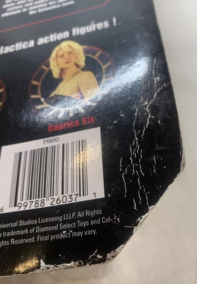 Diamond Select Battlestar Galactica Series Karl “HELO” Agathon Figure ...