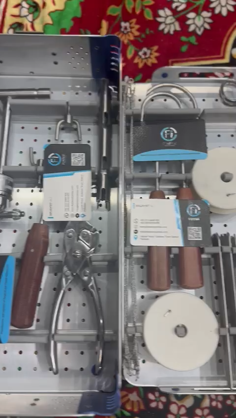 K Wire set Kirshner & Wire Instruments Set Wire implant set Kishner ...