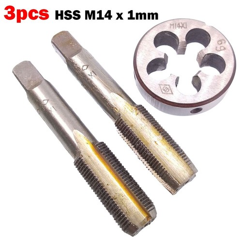 Essential Metric Thread Right Hand Tap and Die Bundle HSS M14 x 1mm ...
