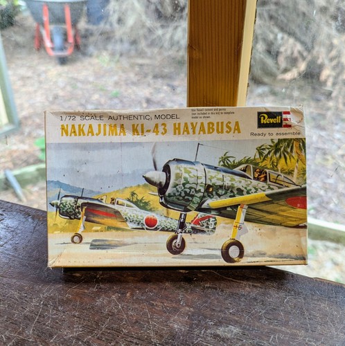 VINTAGE REVELL NAKAJIMA KL-43 HAYABUSA MODEL AIRCRAFT KIT - 1:72, 1965 ...