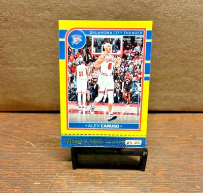2024-25 Panini NBA Hoops 88 Alex Caruso, Oklahoma City Thunder (YELLOW ...