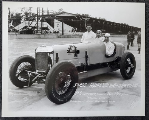 1931 Russ Snowbergrer Indianapolis Indy 500 Official IMS IndyCar 8x10 ...