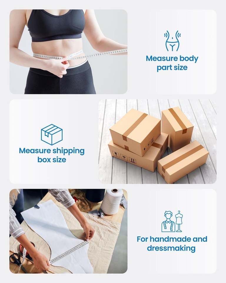 RENPHO Smart Tape Measure - Body Measuring Tape for Weight Loss - with ...