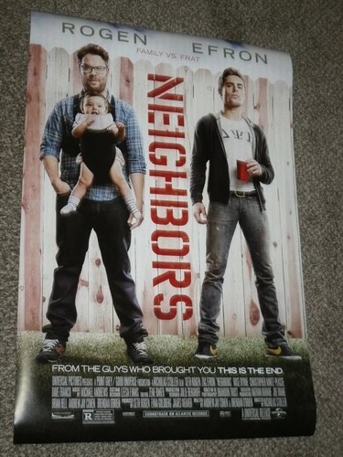 NEIGHBORS MOVIE POSTER - Rogen - Efron | eBay