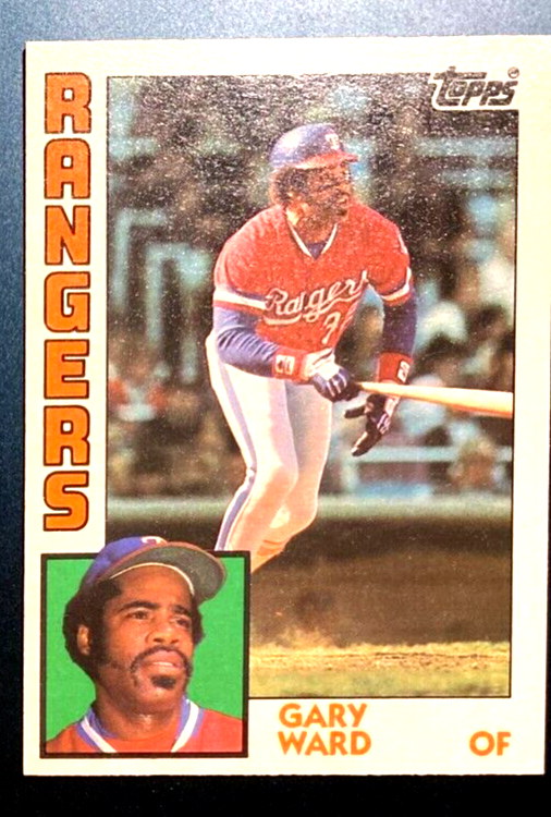1984 TOPPS / GARY WARD BASEBALL CARD # 126 T | eBay