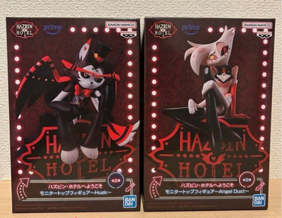 Welcome to Hazbin Hotel Monitor Top Figure Husk & Angel Dusk A Color ...