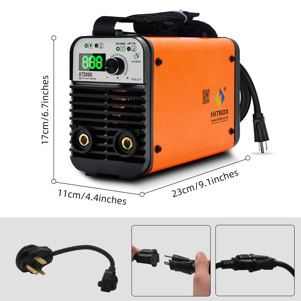 Mini ARC Welder Lift TIG Machine DC ARC MMA Stick Welder 110V/220V W ...