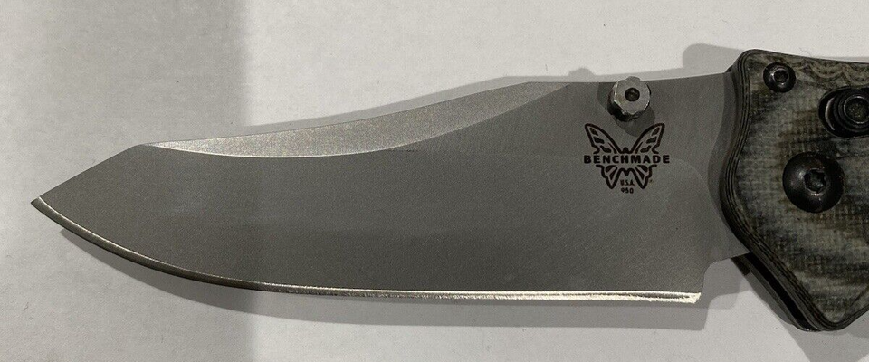 Benchmade 950 Rift Plain Edge (No Clip) | eBay
