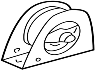 MR554244 Mitsubishi Bracket, eng roll stopper MR554244, New Genuine OEM ...