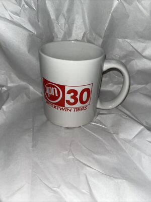 Vintage UPN 30 WTTX TV Channel White Mug | eBay