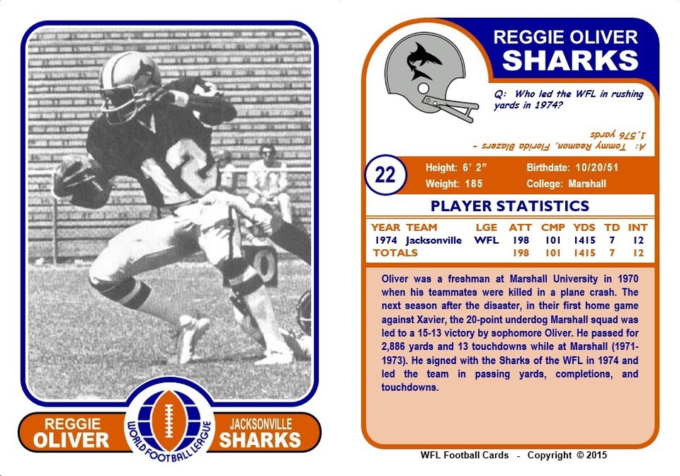 World football League WFL Football Cards Quarterback Set USFL XFL UFL ...