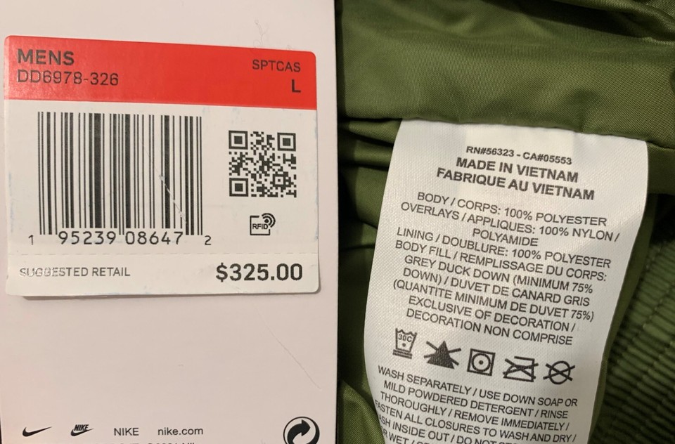 NIKE SPORTSWEAR THERMA-FIT REPEL PUFFER JACKET NWT$325 DD6978-326 SIZE ...