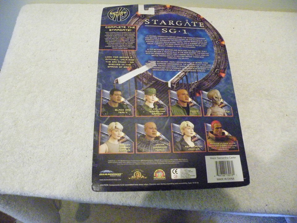 Stargate colonel carter figure-MOC | eBay