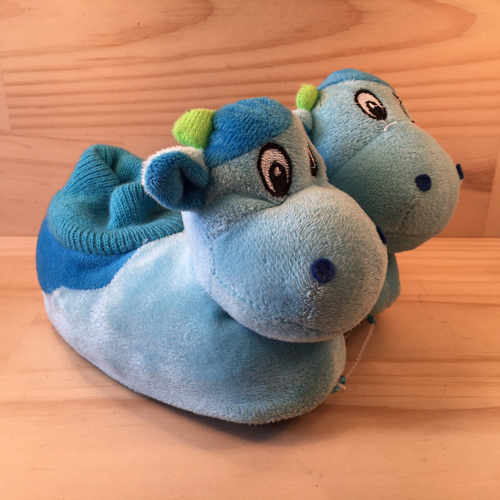 MOO COWS "Blue" Cute Little Animal Shaped Kids Boys Slippers Shoes ...