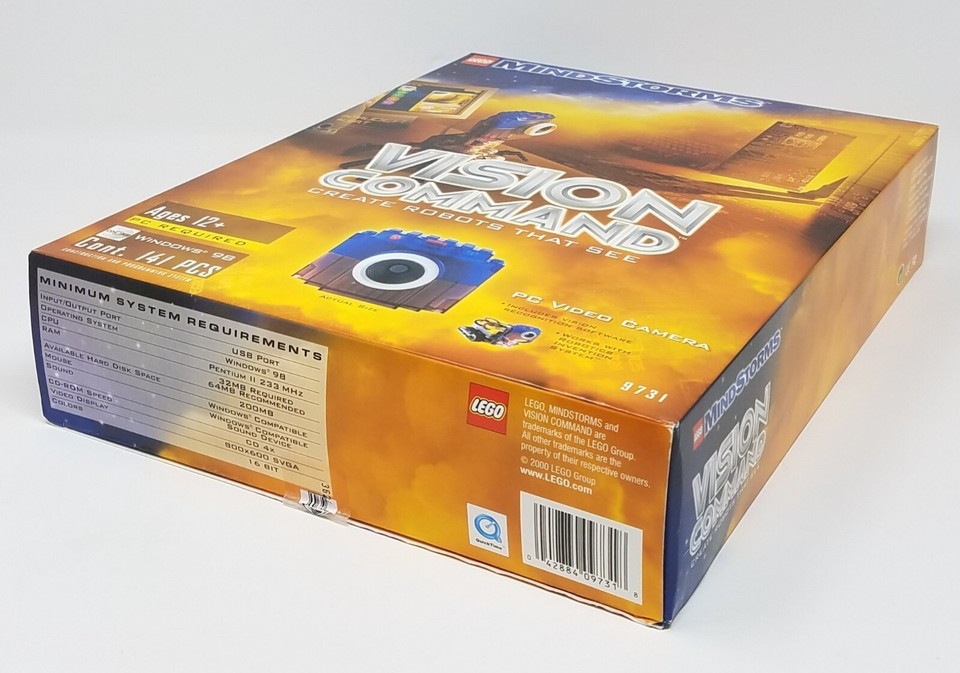 LEGO MINDSTORMS: Vision Command Expansion Set (9731) SEALED 42884097318 ...