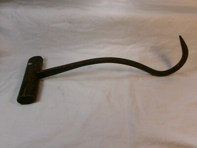 Antique Primitive Hay Bale Ice Grapple Meat Hook Farm Tool | eBay