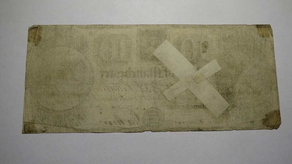 $10 1837 Manchester Michigan MI Obsolete Currency Bank Note Bill! Bank ...