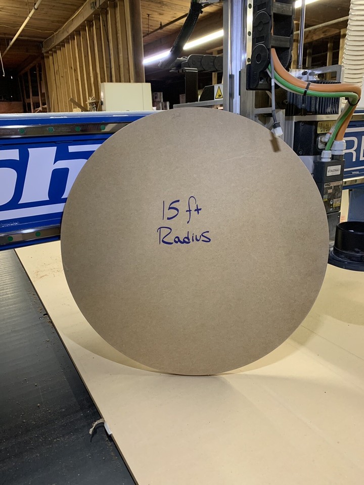 Custom Guitar Building Radius Dish Luthier Tools 40' foot Radius Dish ...