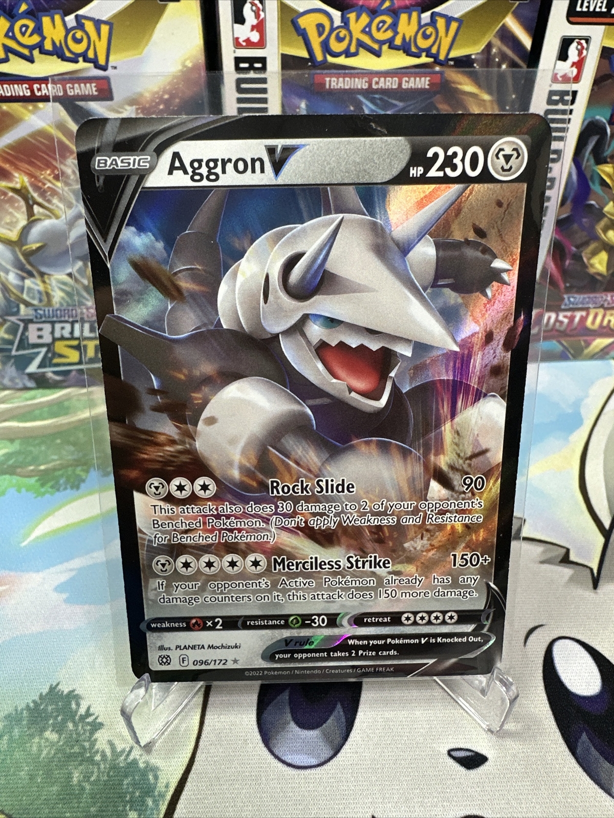 Aggron V - 096/172 - Brilliant Star - Pokemon TCG | eBay