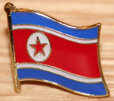 NORTH KOREA Korean Flag Country Metal Lapel Pin Badge | eBay