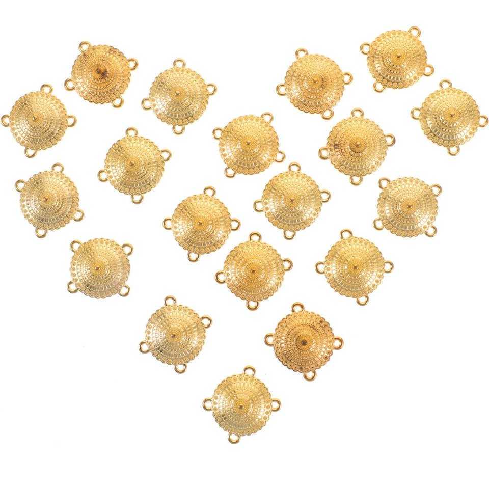 20 Pcs Jewelry Parts Charms for Crafts Connector Making Alloy Dangle ...