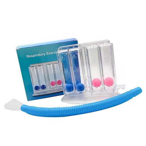 (4 Balls) Respiratory Exerciser Deep Breathing Exerciser Breath ...