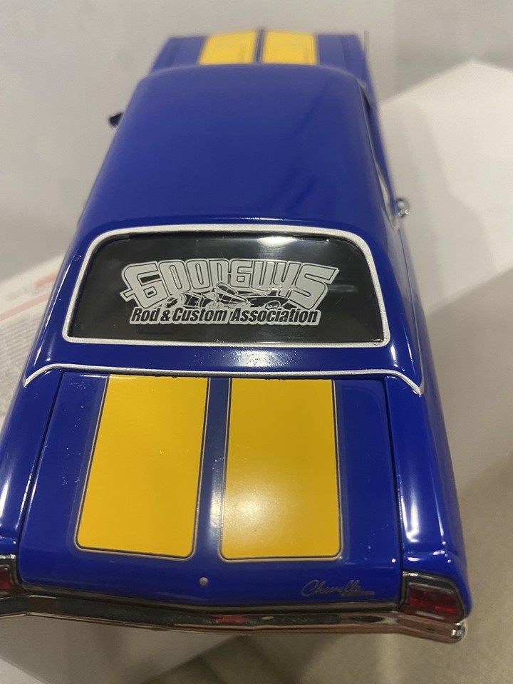 1969 Chevy Chevelle SS396 1:25 First Gear NAPA Goodguys Diecast Car ...