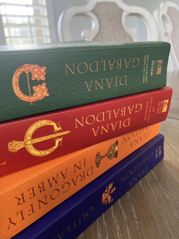 Lot Of 11 Diana Gabaldon Book 1-9 Outlander Collection Set LARGE ...