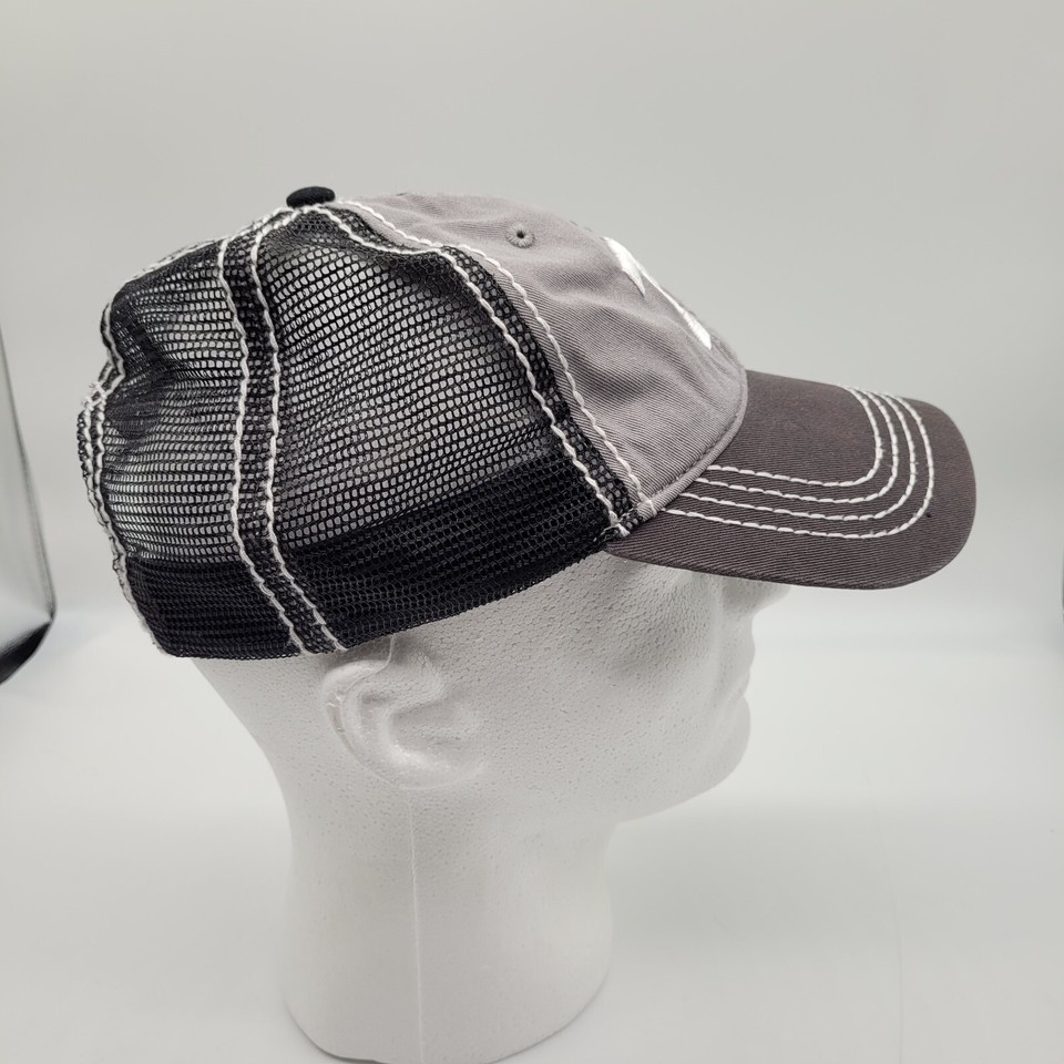 7-Up Hat Cap Mens Gray Adjustable Mesh Back Logo Snapback Employee ...