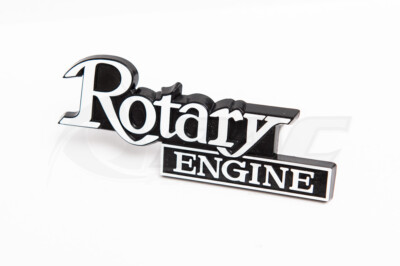 Rotary Engine Badge - Pin Type | eBay