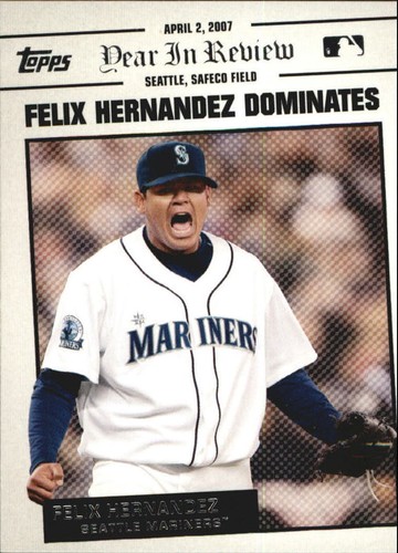 2008 (MARINERS) Topps Year in Review #YR2 Felix Hernandez | eBay