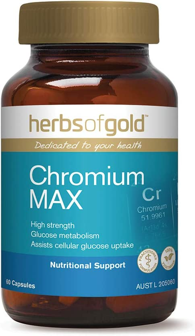 Herbs of Gold Chromium Max 60 Capsules, 60 Count | eBay Australia