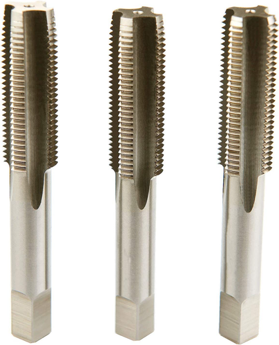 5/8-11 Hand Thread Taps Set Including Taper+Plug+Bottom HSS M2 Taps Set ...