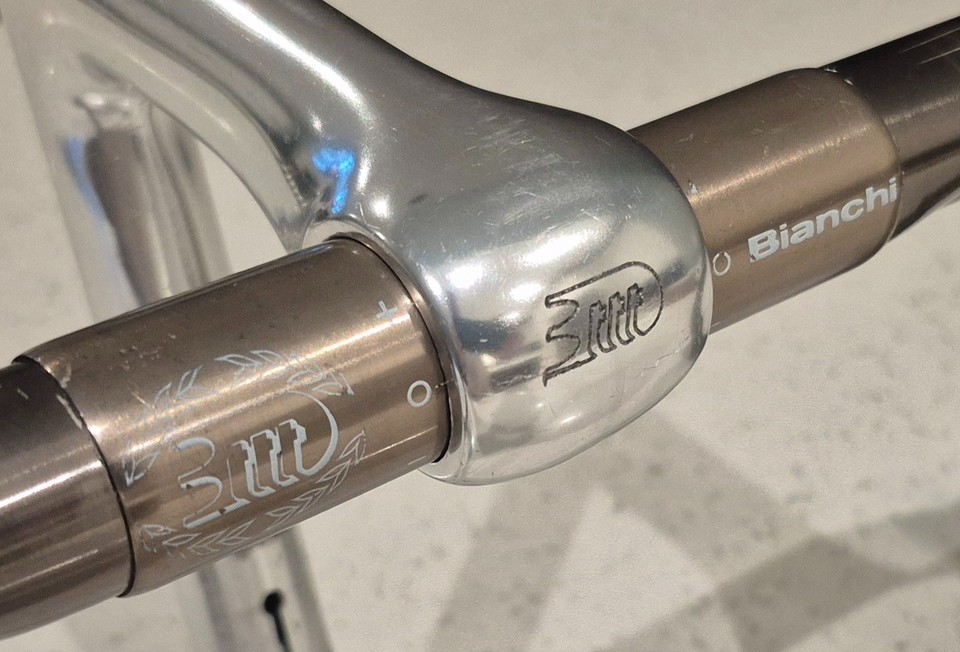3T Bianchi Forma Anatomic Bar 38cm and 3T Record Stem 110mm | eBay