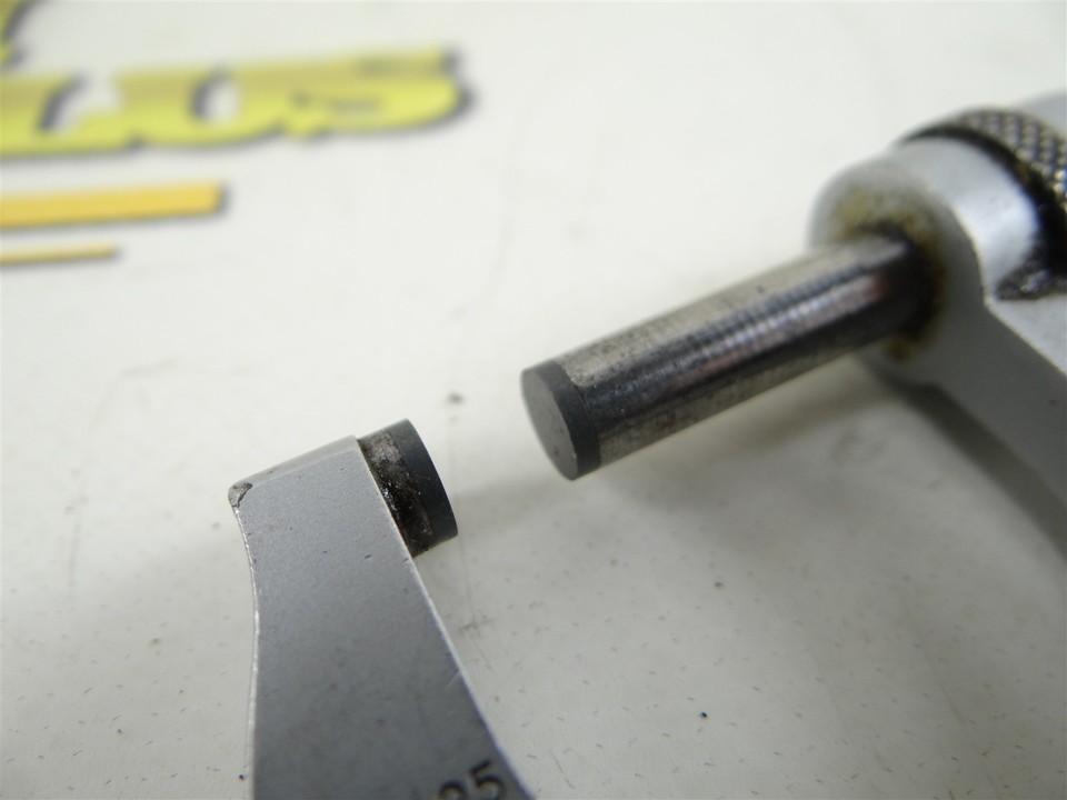 STARRETT NO.230 OUTSIDE MICROMETER CARBIDE FACED 0-1" RANGE .0001 ...