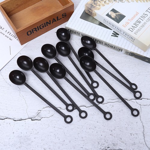 10x 10g Measuring Spoon Teaspoon Coffee Sug Scoop Cake Baking Coffee ...