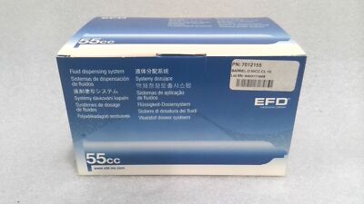 EFD 7012155 SYRINGE BARRELS, FLUID DISPENSING SYSTEM, 55CC, CLEAR, (BOX ...