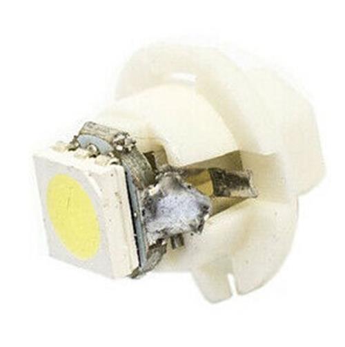 4 x COOL WHITE T5 CAP B8.4D FLAT HEAD SMD INSTRUMENT LIGHT TWIST AND ...