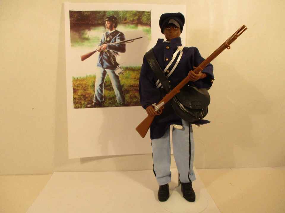 Cathay Williams William Cathay Buffalo Soldier woman custom 12" figure ...