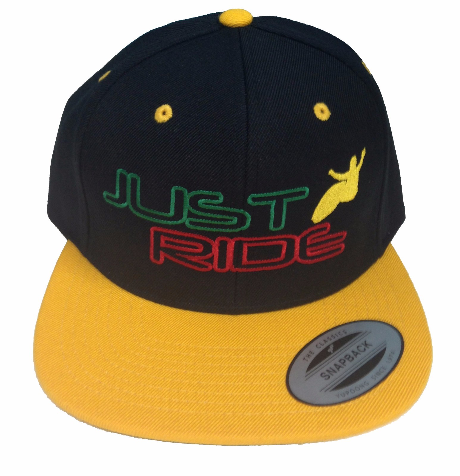 JUST RIDE RASTA WAKE SURF HAT FLAT BILL SNAPBACK FLEXFIT SURFER | eBay