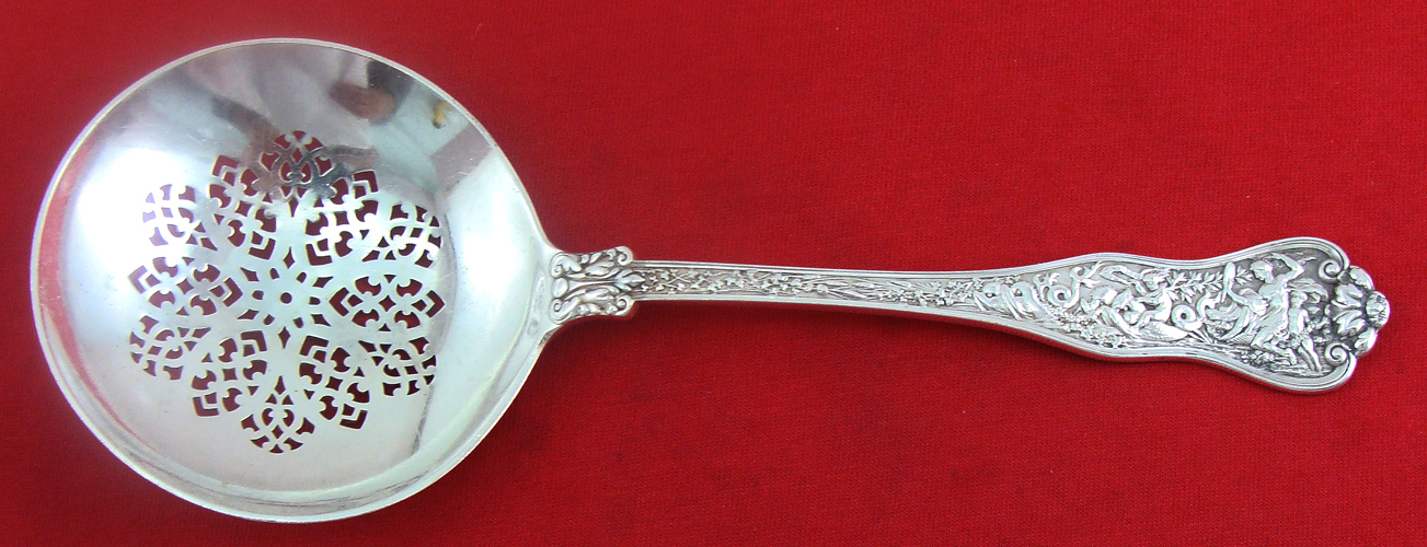 OLYMPIAN by Tiffany Sterling Silver PEA SERVER or SPOON, RARE, Mono | eBay