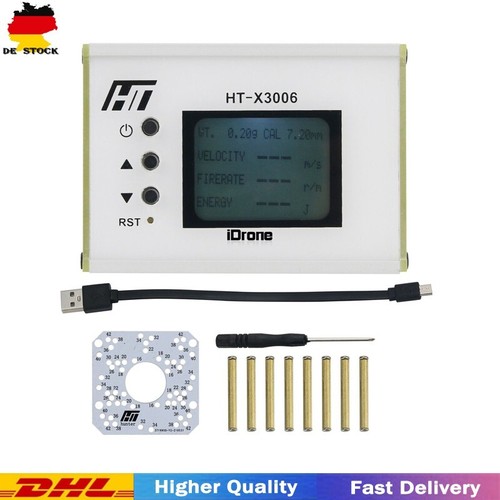 HT-X3006 Shooting Speed Tester Bullet Speed Meter Wifi Supports Data ...