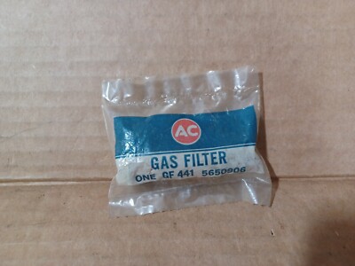 NOS GM Gas Fuel Filter GF441 Cadillac Buick Olds Pontiac 1968 - 1975 AC ...