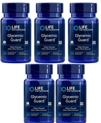 Life Extension Glycemic Guard 5X30 Caps Delphinol/Maqui berry/Clovinol ...